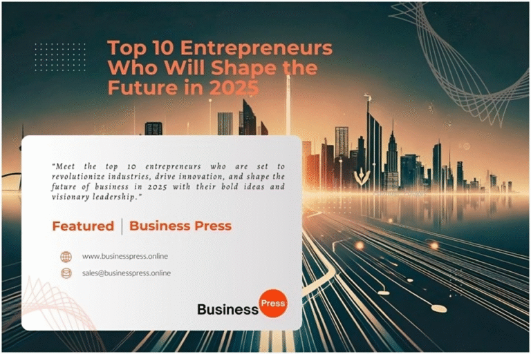 Top 10 Entrepreneurs Shaping The Future In 2025 | Visionaries To Watch